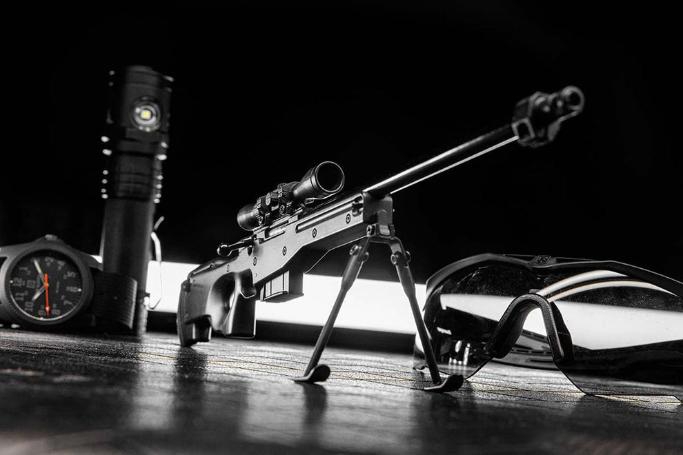 Miniature AWP L96A1 Sniper Rifle | Black Die-Cast GoatGuns Model ...